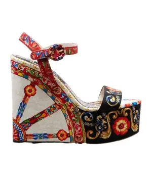 Dolce & Gabbana Carretto Platform Sandals