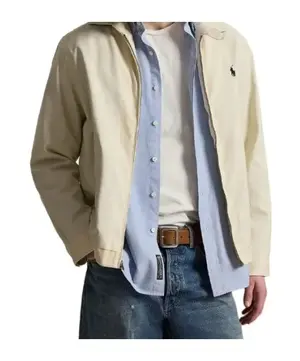 Polo Ralph Lauren Embroidered Logo Zip-up Lightweight Jacket - No