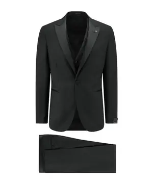Tagliatore Single-breasted Two-piece Suit Set - Black
