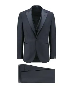 Tagliatore Single-breasted Two-piece Suit Set - Black