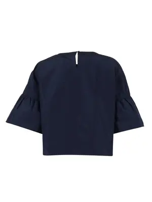 Max Mara Break Ruffled Sleeve Top