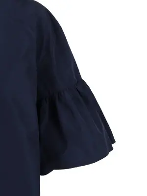 Max Mara Break Ruffled Sleeve Top