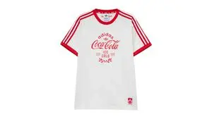 Adidas X Cocacola Classic Sport Cali T-shirt - White