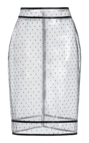 Françoise Wanda Pencil Skirt - Black