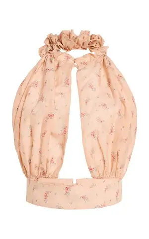 Françoise Medea Cotton-silk Blouse - Light Pink