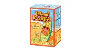 POP MART Pop Bean Island Vacation Series Decorative Charm Single Blind Box - Multicolor