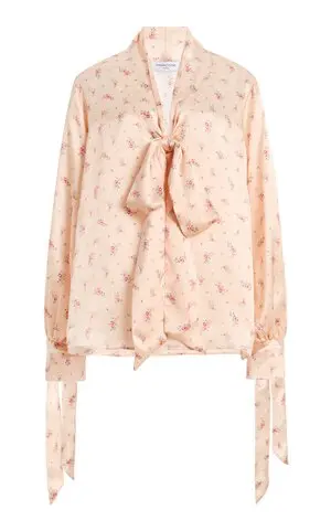 Françoise Petra Silk Blouse - Light Pink