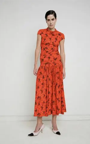 Françoise Nora Knit Top - Red