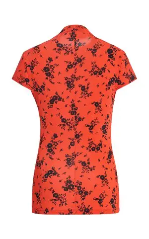 Françoise Nora Knit Top - Red