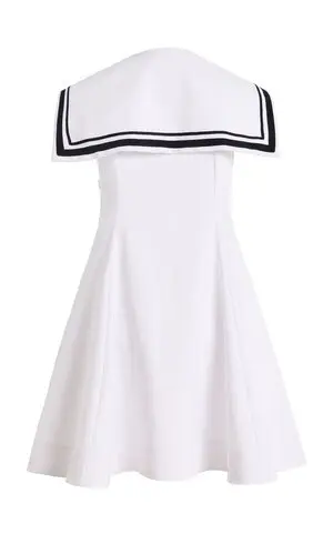 Françoise Claudia Cotton-blend Mini Dress