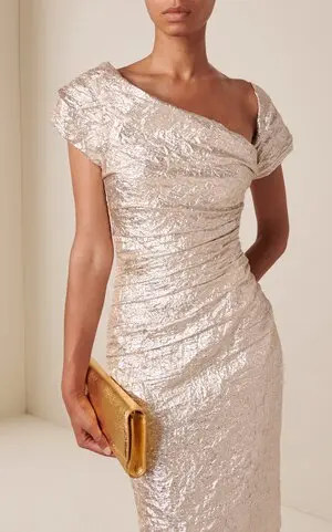 MARMAR HALIM Asymmetric Maxi Dress