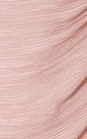 MARMAR HALIM Hand-pleated Maxi Dress - Pink