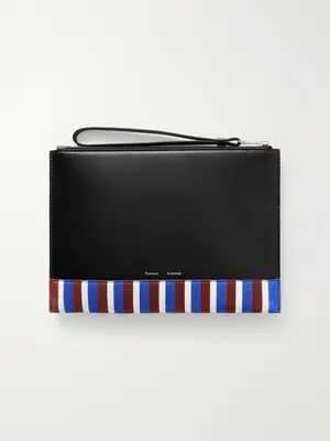 Proenza Schouler Suede And Leather Pouch - Multi