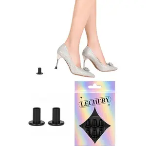 LECHERY® Round Heel Protectors - Black