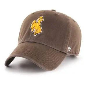 '47 47 Wyoming Cowboys Clean Up Adjustable Hat - Brown