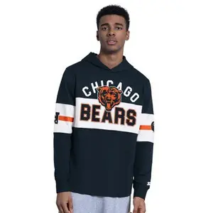 STARTER Chicago Bears Fullback Jersey Hoodie