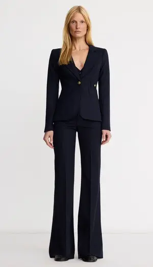Smythe Full Back Duchess Blazer - Deep Navy