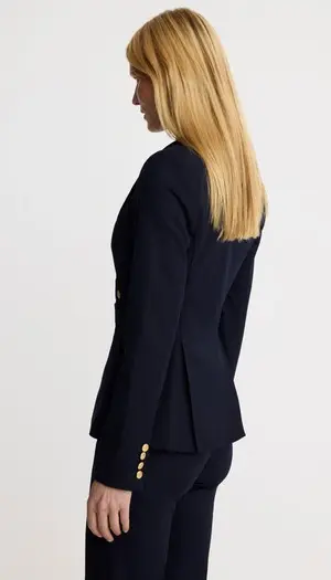 Smythe Full Back Duchess Blazer - Deep Navy