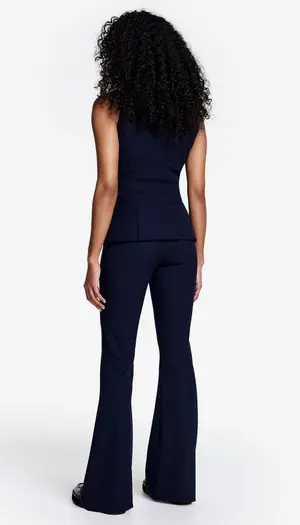 Smythe Bootcut Pant - Deep Navy