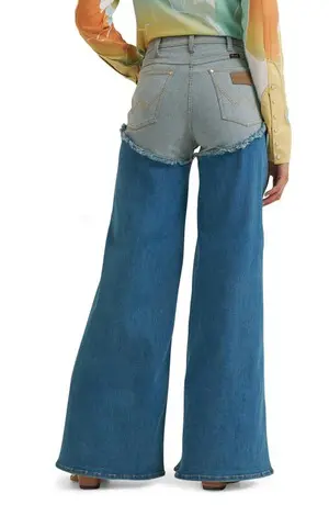 Wrangler High Waist Wide Leg Jeans