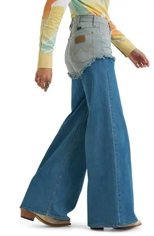 Wrangler High Waist Wide Leg Jeans