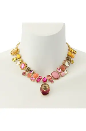 Kurt Geiger Gemstone Statement Necklace