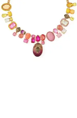 Kurt Geiger Gemstone Statement Necklace