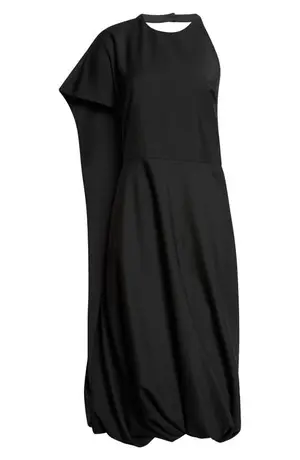 RÓHE Twisted Cape Dress