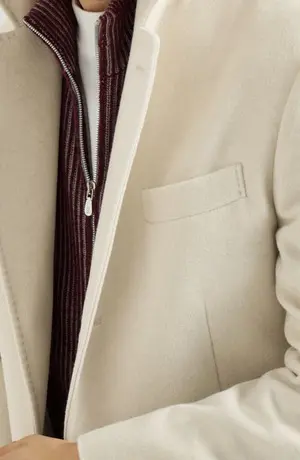 Brunello Cucinelli Lightweight Water-resistant Cashmere Coat With Double Vents