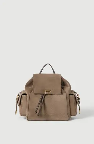 Brunello Cucinelli Suede Sartorial Backpack