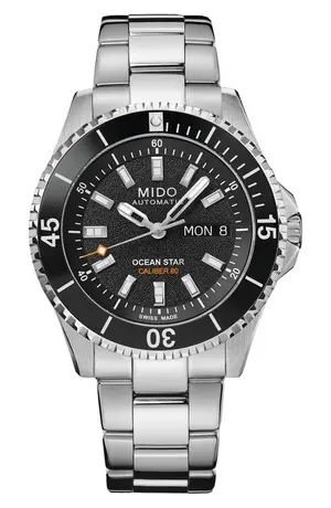 MIDO Ocean Star 200 Automatic Bracelet Watch - Black