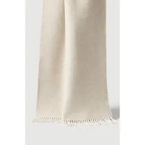 Brunello Cucinelli Wool And Cashmere Knit Scarf - Panama