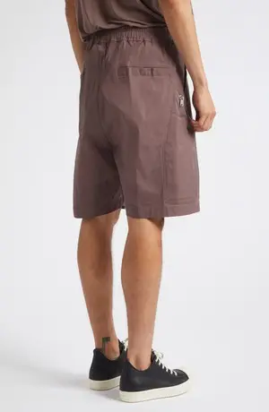 Rick Owens Heizer Poplin Shorts - Grape