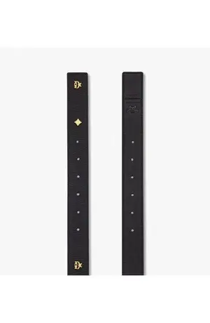 Mcm Pina Studded Leather Belt