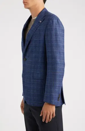 JACK VICTOR Midland Windowpane Sport Coat