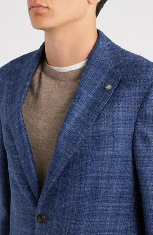 JACK VICTOR Midland Windowpane Sport Coat