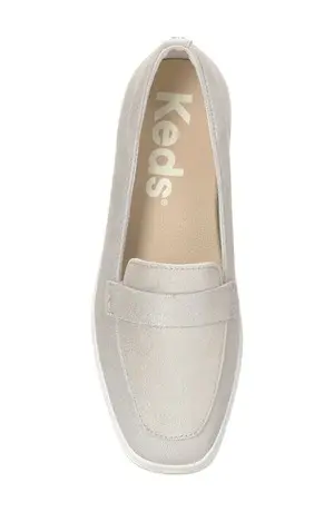 Keds® Loafer - Pale Silver