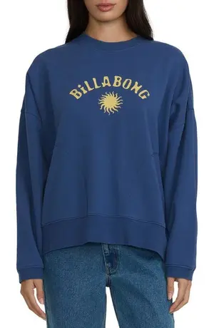 Billabong Printed Sweatshirts Hoodies For Women
