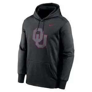 JORDAN BRAND Oklahoma Sooners Performance Fleece Pullover Hoodie - Black