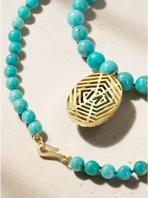 Ileana Makri 18k Gold And Diamond Necklace