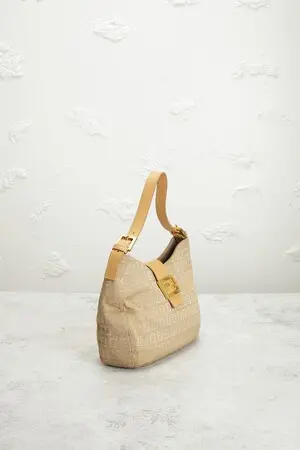 Fendi Zucchino Hobo Bag