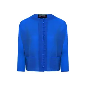 BEATRICE VON TRESCKOW Fearne Dolman Cardigan - Blue