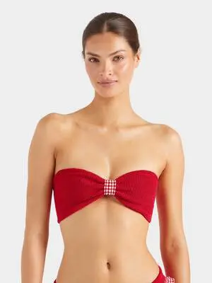 Hunza G Jean Bikini Top