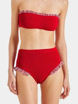 Hunza G High Waist Bikini Bottom