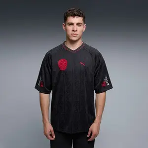 PUMA Dia De Muertos Relaxed T-shirt - Black
