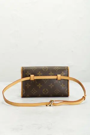 LOUIS VUITTON Monogram Florentine Pochette Belt Bag