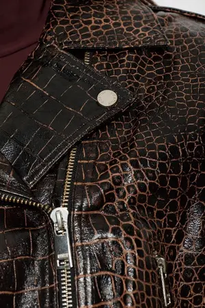 GESTUZ Leather Jacket `gzcesi