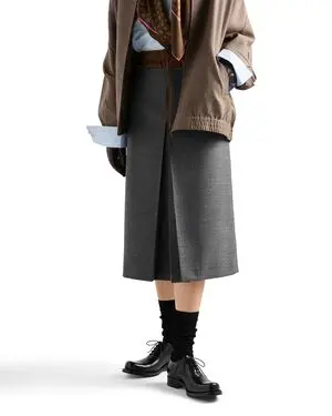 Prada Rush Stitch Midi-skirt