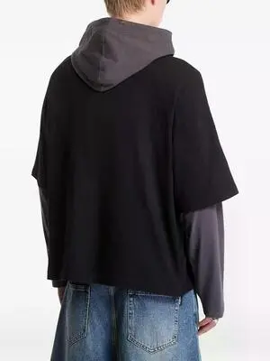WASTED Balaur Age Layered-sleeve Hoodie