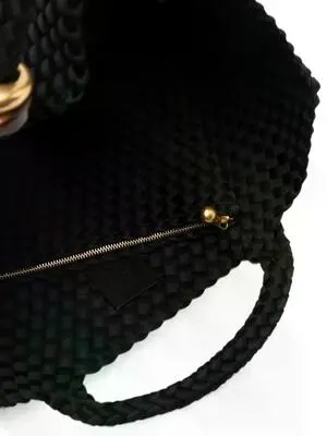 NAGHEDI St. Barths Beaded Tote Bag - Black